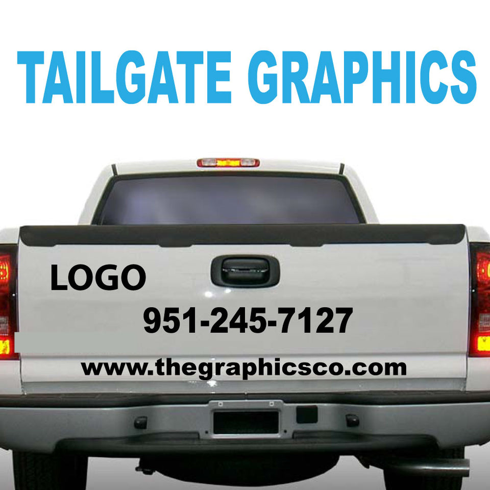TAILGATE GRAPHICS VINYL DECALS DESIGN FOUR – The Graphics Company