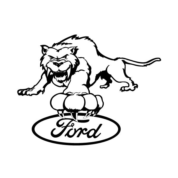 Tiger Ford Decal – The Graphics Company